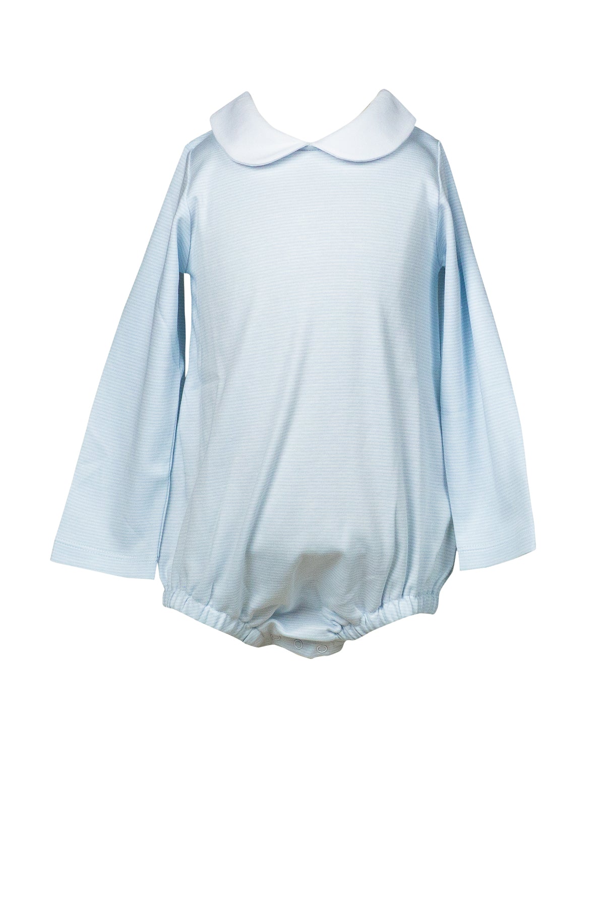 Proper Peony Pima Baby Boys Light Blue Striped Bubble – Best Dressed Child
